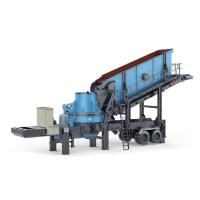 China Mobile sand making station, low noise, for sale