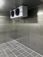 China Insulation Walk In Freezer Room Stainless Steel Cold Room For Fish Meat Frozen for sale