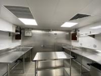 China Prefabricated Meat Seafood Walk In Chiller Rooms Stainless Steel / Colorbond Material for sale