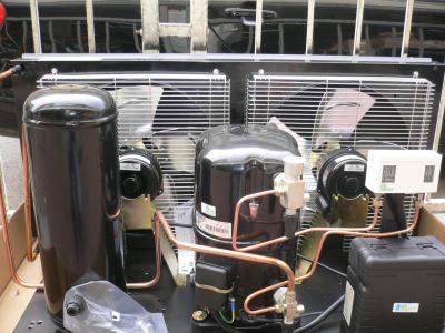 China CAJ4461YHR Tecumseh Air Cooled Hermetic Condensing Unit 1/2HP R134a Refrigeration System for sale