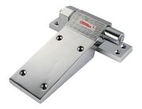 China Reversible Plane Stainless Steel Door Hinge SS Swing Door Handle Coldroom Parts for sale