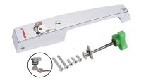 China Reversible Plane Stainless Steel Door Hinge SS Swing Door Handle Coldroom Parts for sale