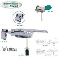 China Reversible Plane Stainless Steel Door Hinge SS Swing Door Handle Coldroom Parts for sale