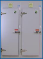 China Reversible Plane Stainless Steel Door Hinge SS Swing Door Handle Coldroom Parts for sale