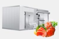 China 42KG/M3 Seafood Cold And Freezer Rooms 1.0mm 1.5mm Steel Fruit Cold Storage Room for sale