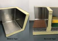 China 42KG/M3 Seafood Cold And Freezer Rooms 1.0mm 1.5mm Steel Fruit Cold Storage Room for sale