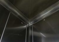 China Customized 4*8*2.6M Cold Room Cooling Unit 42KG/M3 Curved Corner Commercial Cold Rooms for sale