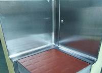 China Customized 4*8*2.6M Cold Room Cooling Unit 42KG/M3 Curved Corner Commercial Cold Rooms for sale