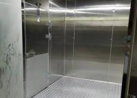 China Customized Hinged Door 150mm Steel Blast Chiller 42KG/M3 Density Deep Freezer Cold Room for sale