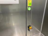 China 0.8mm 1.0mm Steel Walk In Cold Rooms 42KG/M3 Blast Freezer Room for sale