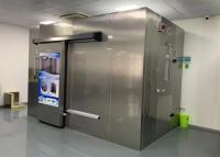 China 0.8mm 1.0mm Steel Walk In Cold Rooms 42KG/M3 Blast Freezer Room for sale