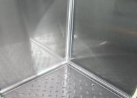 China 0.8mm 1.0mm Steel Walk In Cold Rooms 42KG/M3 Blast Freezer Room for sale