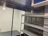 China 1.2mm Steel Customized Walk In Freezer Room 15KW Prefabricated Cold Storage for sale
