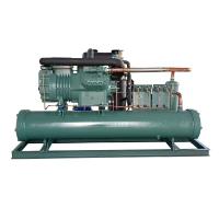 China 4TES-12Y 12HP Water Cooled Refrigeration Unit  Compressor Condensing Unit for sale