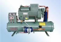 China 2GES-2Y Water Cooled Condensing Unit 2HP Chiller Refrigeration Unit for sale