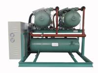 China 2DES-3Y Water Cooled Refrigeration Unit 380V 50Hz 3HP Condensing Unit for sale