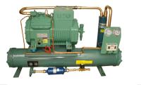 China R404a  Water Cooled Condensing Unit 40HP Refrigeration Unit For Cold Storage for sale