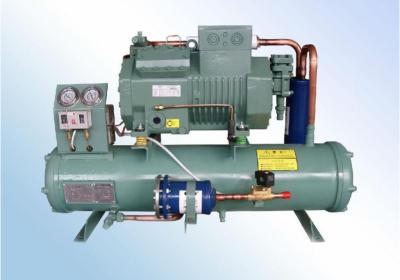 China Octagonal 18HP Freezer Room Condensing Unit 4HE-18Y R407C Refrigerant for sale