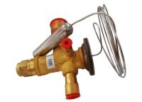 China TES2 R404a Freon Thermostatic Expansion Valve R507 Refrigeration Service Valves for sale