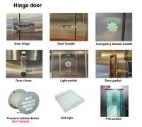 China Aluminum AC 220V 110V Pressure Ventilator Coldroom Parts for sale