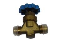 China 1/4 SAE KM Diaphragm Hand Valve Refrigeration Service Valves for sale