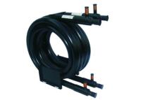 China ET R410A R407C Refrigerant Coaxial Coils Heat Exchanger For Heat Pump for sale