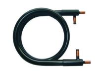China ET R410A R407C Refrigerant Coaxial Coils Heat Exchanger For Heat Pump for sale