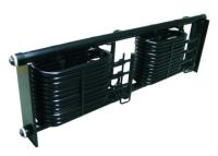 China R407c R410a refrigerant Water Source Heat Pump Coaixal Coils Heat Exchanger Water-Cooled Condenser for sale
