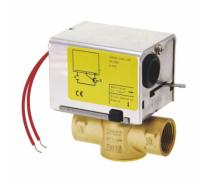 China CE ROHS Forged Brass 2 Port Motorised Valve Nitrile Rubber Sealing for sale