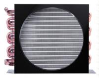 China Copper Air Cooled Condenser Welding Connection For Refrigeration Units for sale