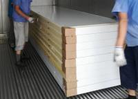 China Colorbond Fabricated Polyurethane Insulation Panel 50mm 75mm Coldroom Parts for sale