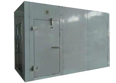 China Customized Polyurethane Foam Cold Storage Warehouse 42KG/M3 Density Cold Room Chiller Unit for sale