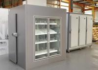 China Customized Polyurethane Foam Cold Storage Warehouse 42KG/M3 Density Cold Room Chiller Unit for sale