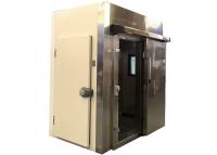 China 0.8mm 1.0mm Steel Walk In Cold Rooms 42KG/M3 Blast Freezer Room for sale