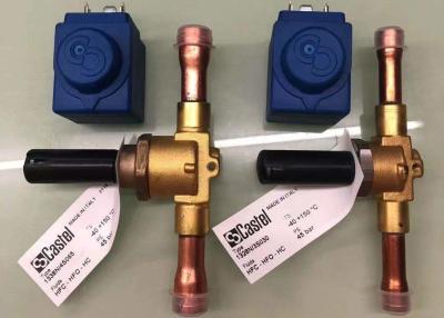 China 1070/4A6 Castel Solenoid Valve 12.5mm For Refrigeration System Pipe for sale