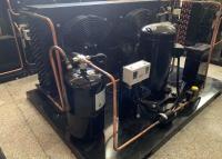 China Copeland Hermetic Air Cooled Scroll Condensing Unit ZB15KQE 2HP for sale