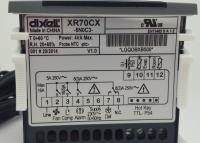 China NTC PTC Probe Dixell Digital Temperature Controller XR70CX-5N0C3 With Fan Management for sale