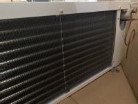 China EBM Motor Air Cooler Evaporator R404a Fin Spacing 9mm With Heater for sale