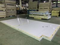 China White Colorbond Refrigeration Cold Room Curved Corner 150mm Panel for sale