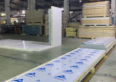 China White Colorbond Refrigeration Cold Room Curved Corner 150mm Panel for sale