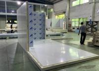 China Rounded Corner Walk In Coldroom 150mm Panel White Colorbond Kitchen Freezer Room for sale