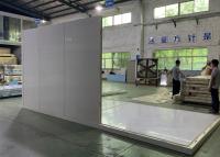 China Rounded Corner Walk In Coldroom 150mm Panel White Colorbond Kitchen Freezer Room for sale