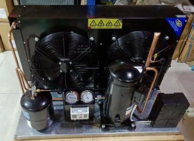 China Copeland Scroll Hermetic Refrigeration Compressor Unit 40m3 6HP CCC Cold Storage for sale