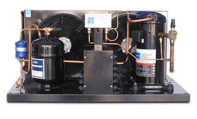 China ZB ZF Copeland Refrigeration Compressor Unit Rotalock R404a Copeland Scroll for sale