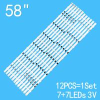 China for Samsung UA58J50SWAJ/XXZ Light Bar 2014SVS58-MEGA-3228-L-7LED-REV1.2 for sale