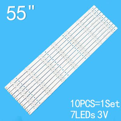 China For Hisense 55H8C HD500DU-B52 H55m3300 H55M3000 HD550M3U51-TA Light Strip for sale