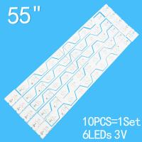 China 55UA6406W LV550NDEL TCL TV Backlight 55E5800 55FA3203 55FA3213 Light Strip for sale