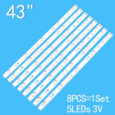 China 5800-W43001-3P00/5P00 Responsive Tv Backlighting RDL430WY 43E6000 43X5E 43E3500 43E5000 for sale