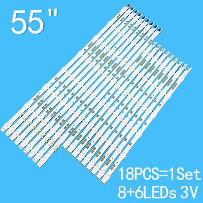 China UE55JU6800KXXU UE55JU6800 UA55JS7200J Hdmi Tv Backlight V5DR-550SCA-R0 for sale