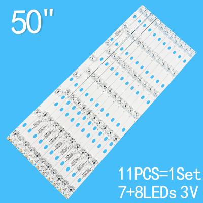 China 50 inch tv backlight 50S660 DCN6K7C E305540 S2H5637 JS-LB-D-JP5030-A71DBAD for sale
